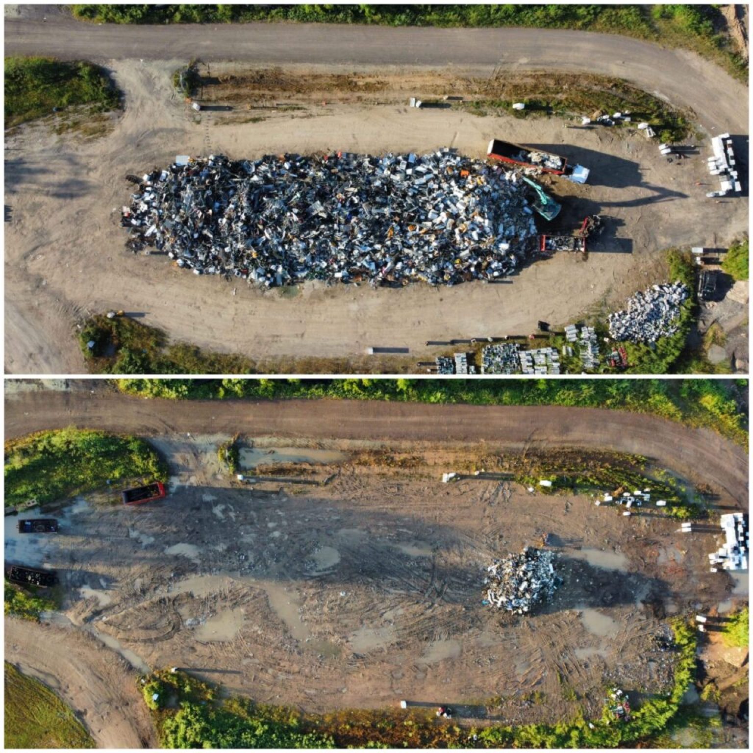 Commercial Scrap Metal Clean Up | Action Metal Recyclers